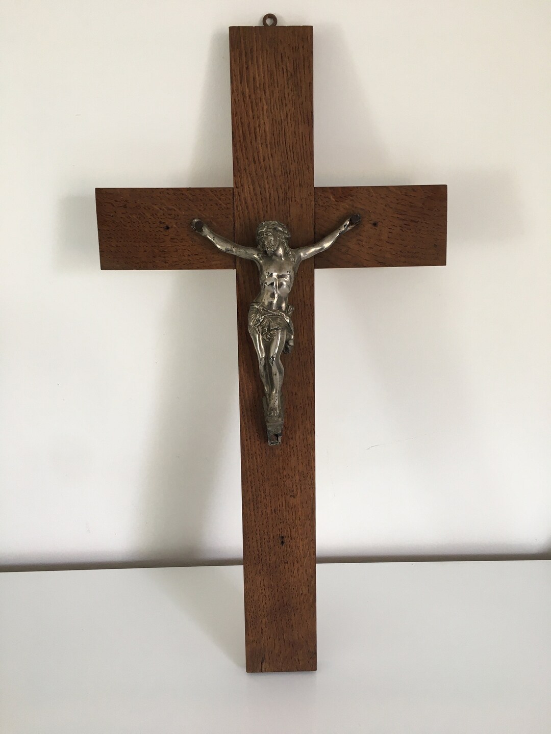 Beautiful Old Large Solid Wood Crucifix 56 Cm - Etsy