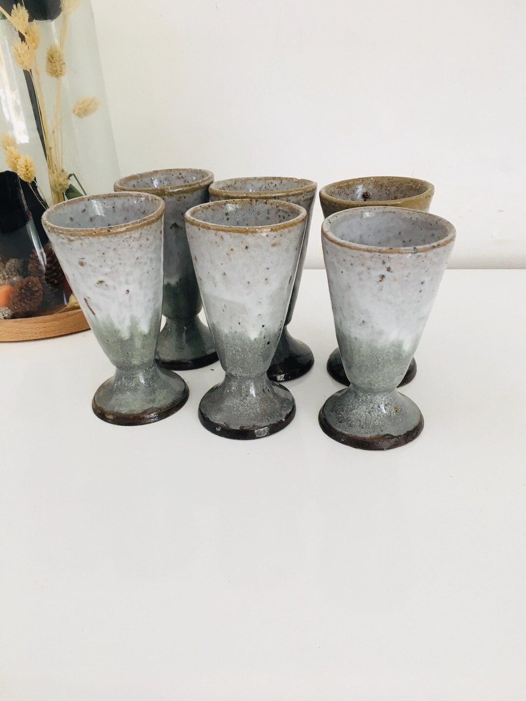 Set of 6 Antique Vintage Stoneware Mazagran Cups - Etsy