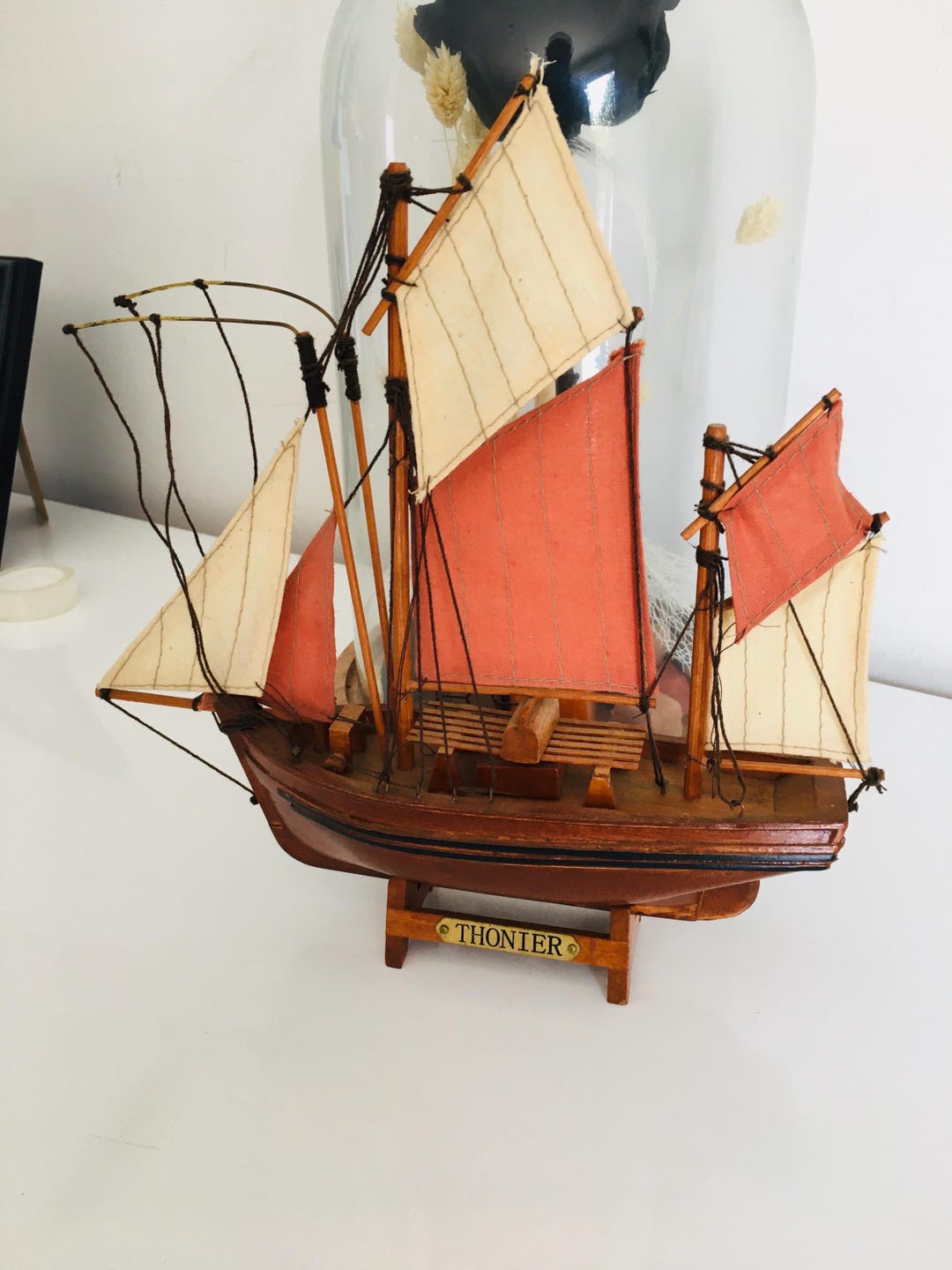 Old Miniature Boat Model / Fishing Boat / Vintage Tuna Boat 25 Cm - Etsy UK