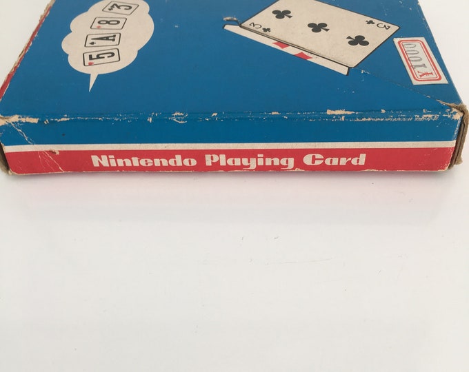 Rare Nintendo Playing Cards 1972 Card Game - Etsy