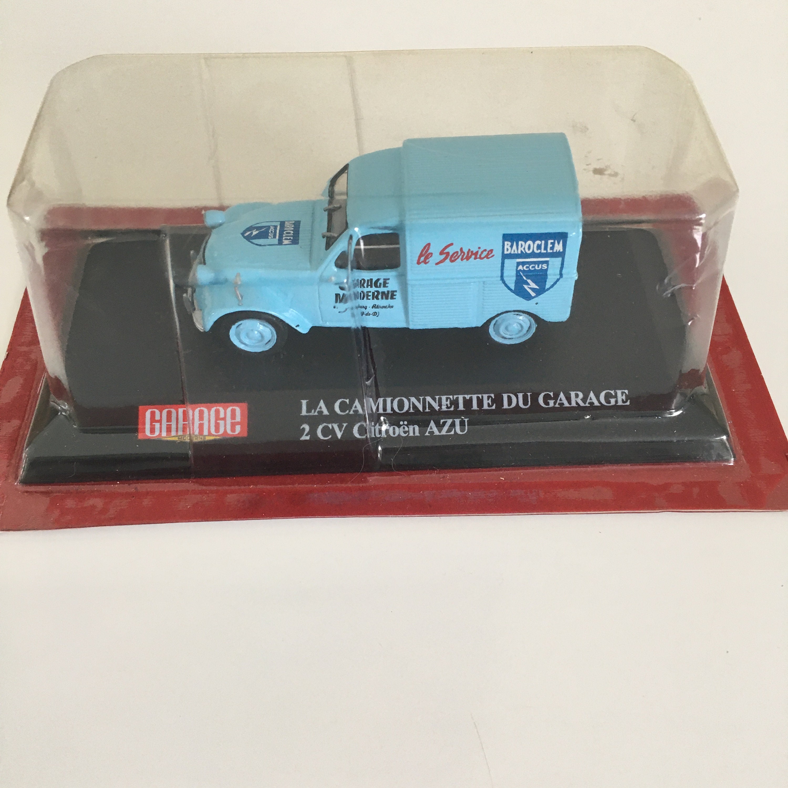 Citroën 2cv Azu La Camionnette Du Garage Autoplus 1/43 - Etsy