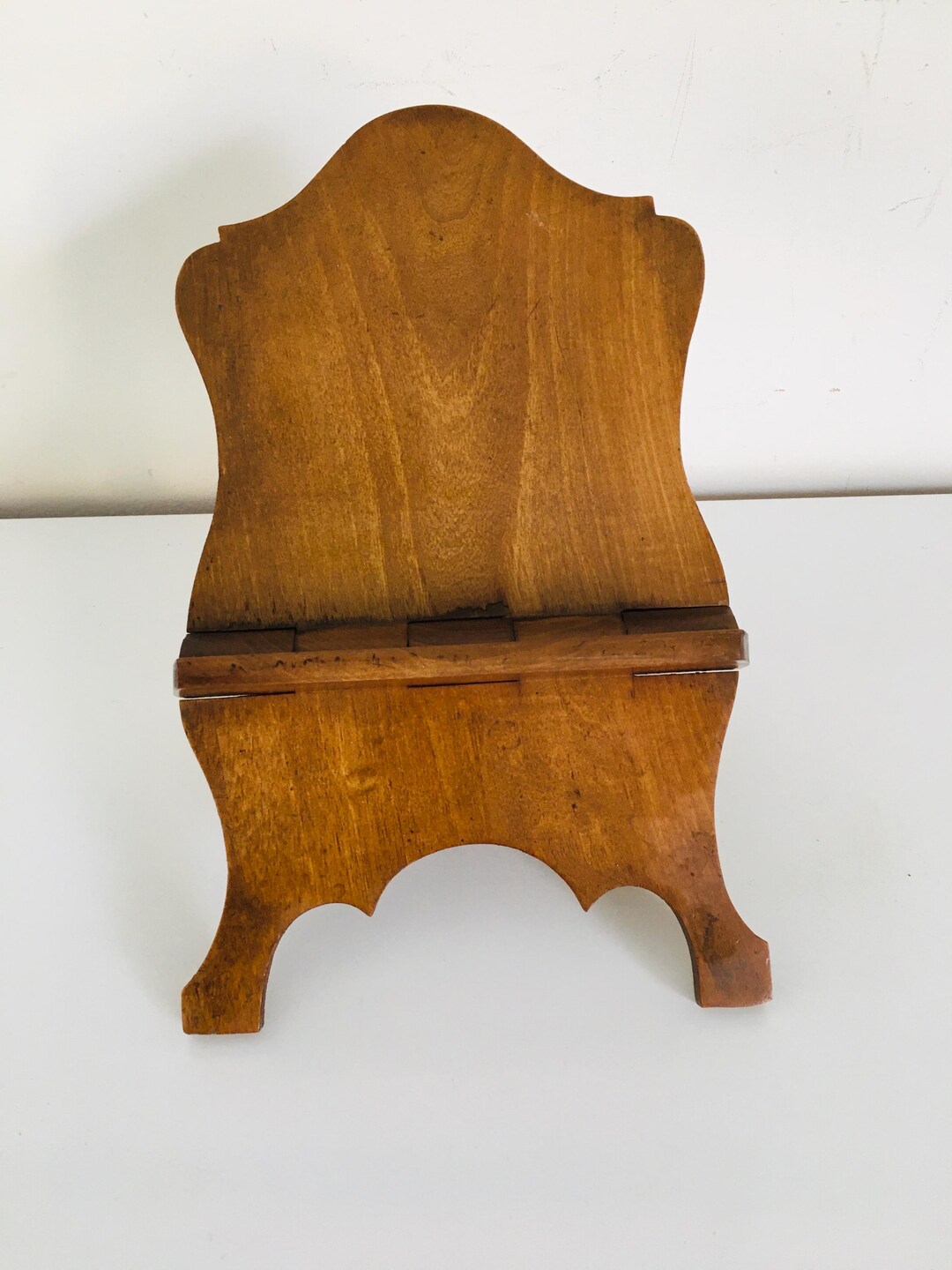 Old Vintage Wooden Lectern / Book Stand / Reading Light - Etsy