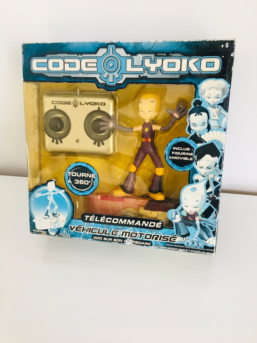 Vintage Code Lyoko Motorized Remote Controlled Figure New 2006 in ...