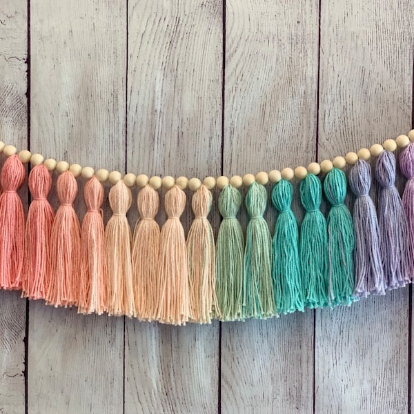 Tassel Garland - Etsy