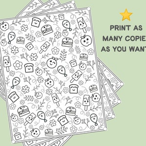 Coloring Kawaii Cute Coloring Sheets Kawaii Coloring Pages Printable ...