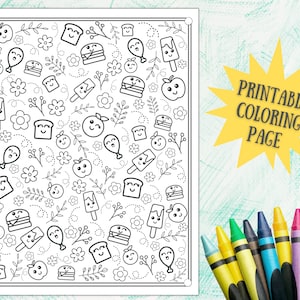 Coloring Kawaii Cute Coloring Sheets Kawaii Coloring Pages Printable ...