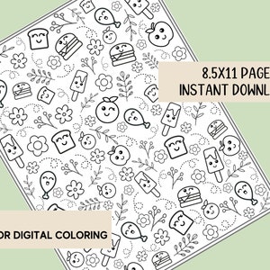 Coloring Kawaii Cute Coloring Sheets Kawaii Coloring Pages Printable ...