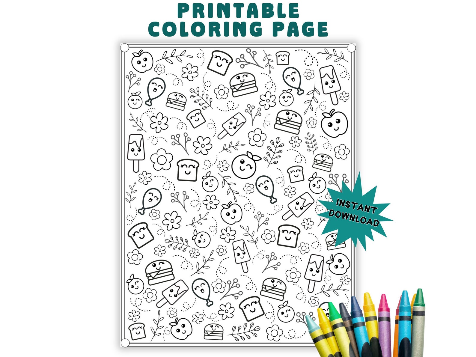 Coloring Kawaii Cute Coloring Sheets Kawaii Coloring Pages Printable ...