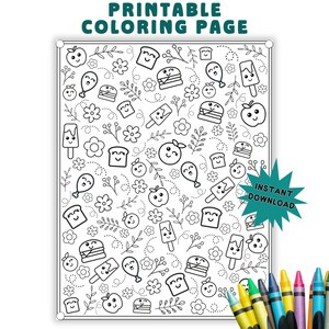Coloring Kawaii Cute Coloring Sheets Kawaii Coloring Pages Printable ...