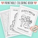 Kids Wedding Activity Book, Download and Print, Wedding Games, Coloring ...