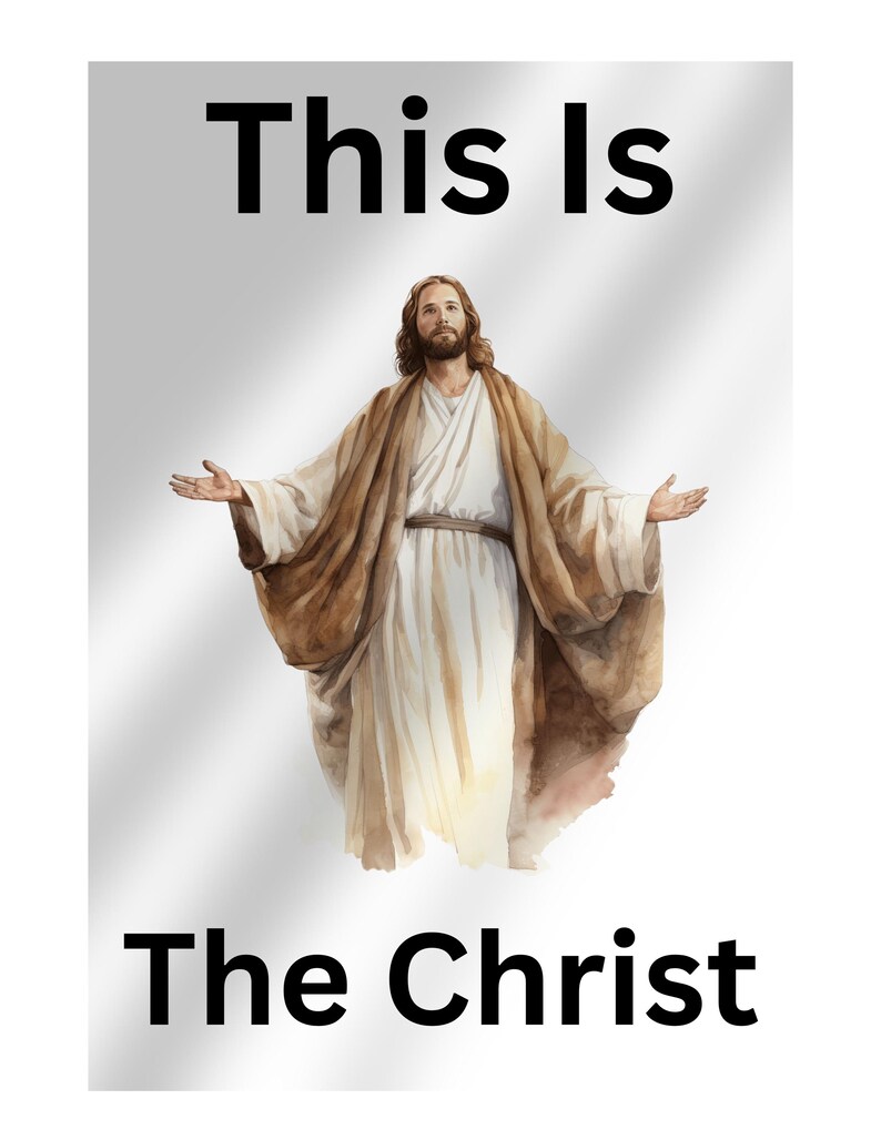 This is the Christ Clipart for Teaching This is the Christ in Primary ...