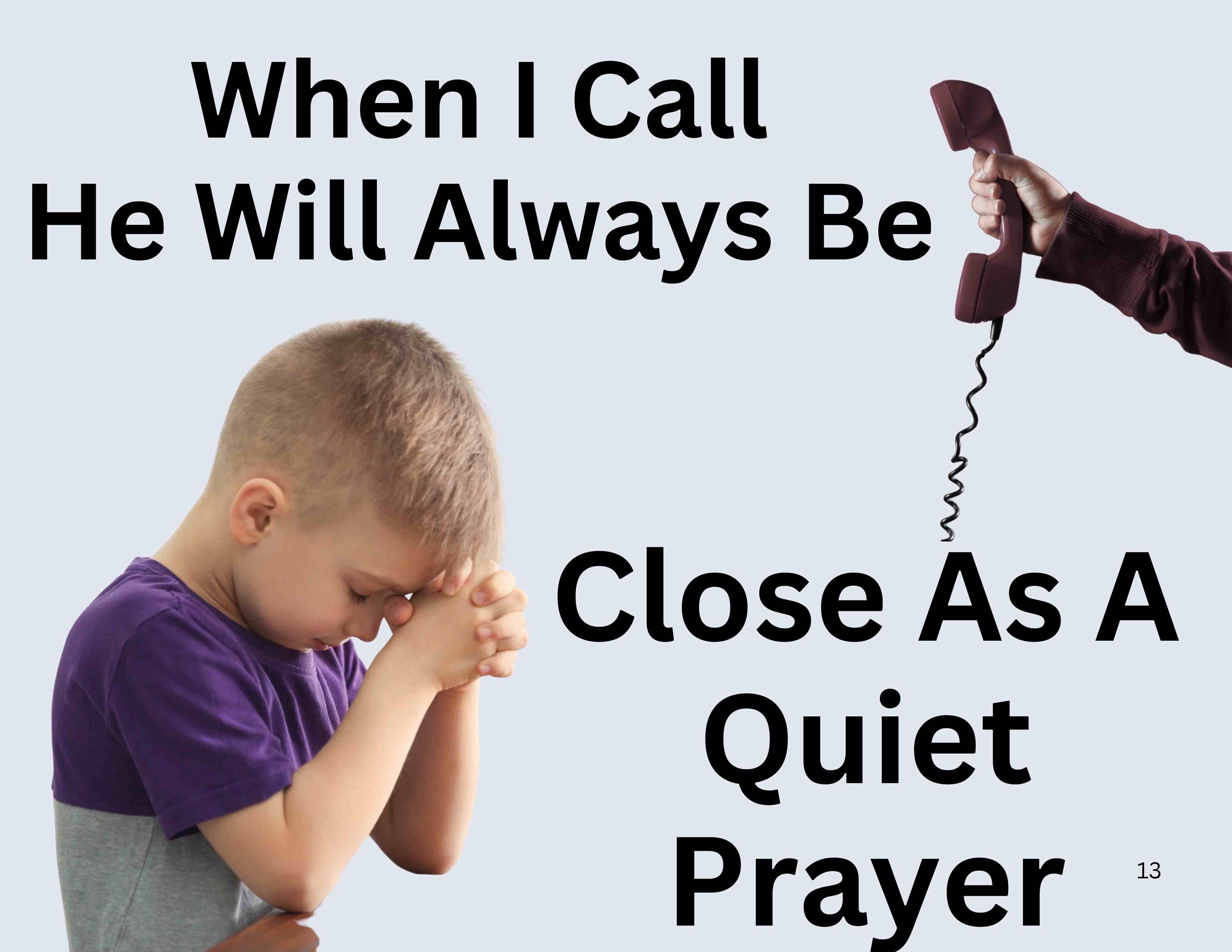 Close as a Quiet Prayer Flipchart for LDS Primary Chorister. New Hymn ...