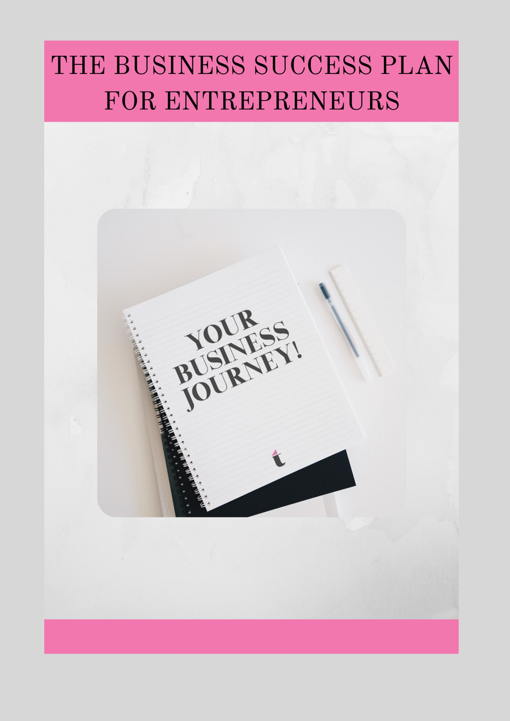 Business Success Plan for Entrepreneurs Instant Downloadable - Etsy