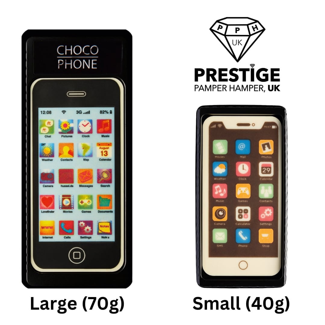 White Chocolate Smartphone, Edible Chocolate Mobile Phone, Funny ...