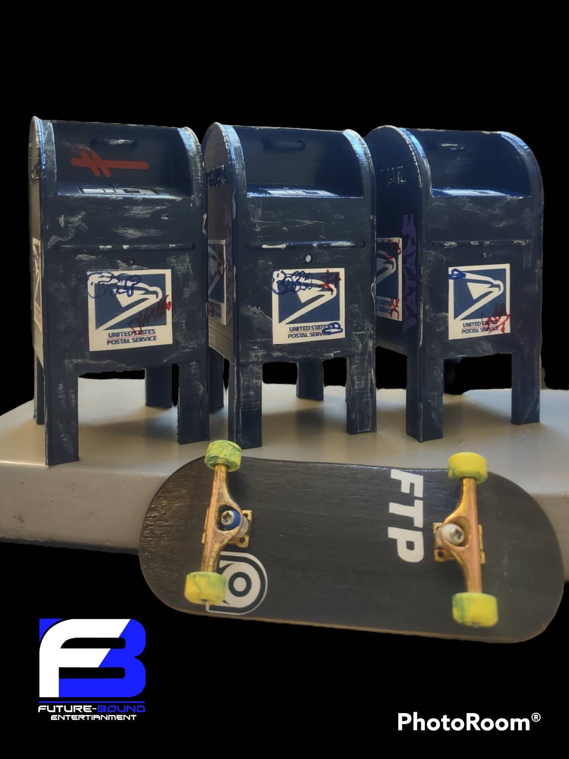 1/8 USPS Post Box Miniature for Fingerboarding or Dioramas. - Etsy