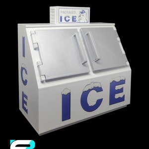 Miniature Icebox 1/8 Scale - Etsy