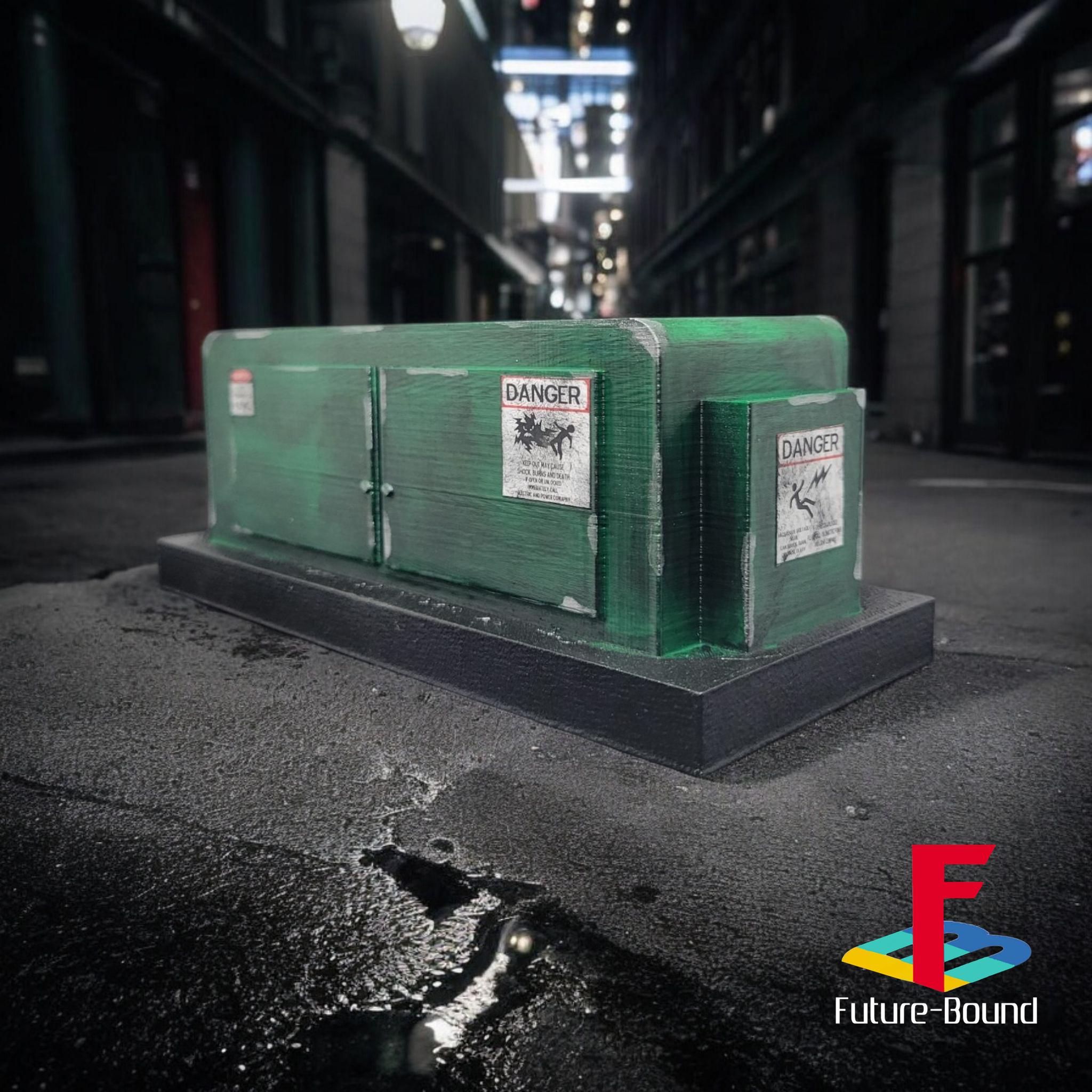 Shock Box Obstacle for Fingerboarding and Dioramas (green Box) - Etsy