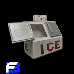 Miniature Icebox 1/8 Scale - Etsy
