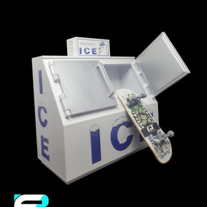 Miniature Icebox 1/8 Scale - Etsy