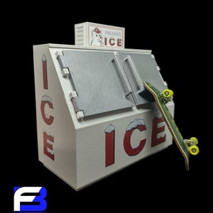 Miniature Icebox 1/8 Scale - Etsy