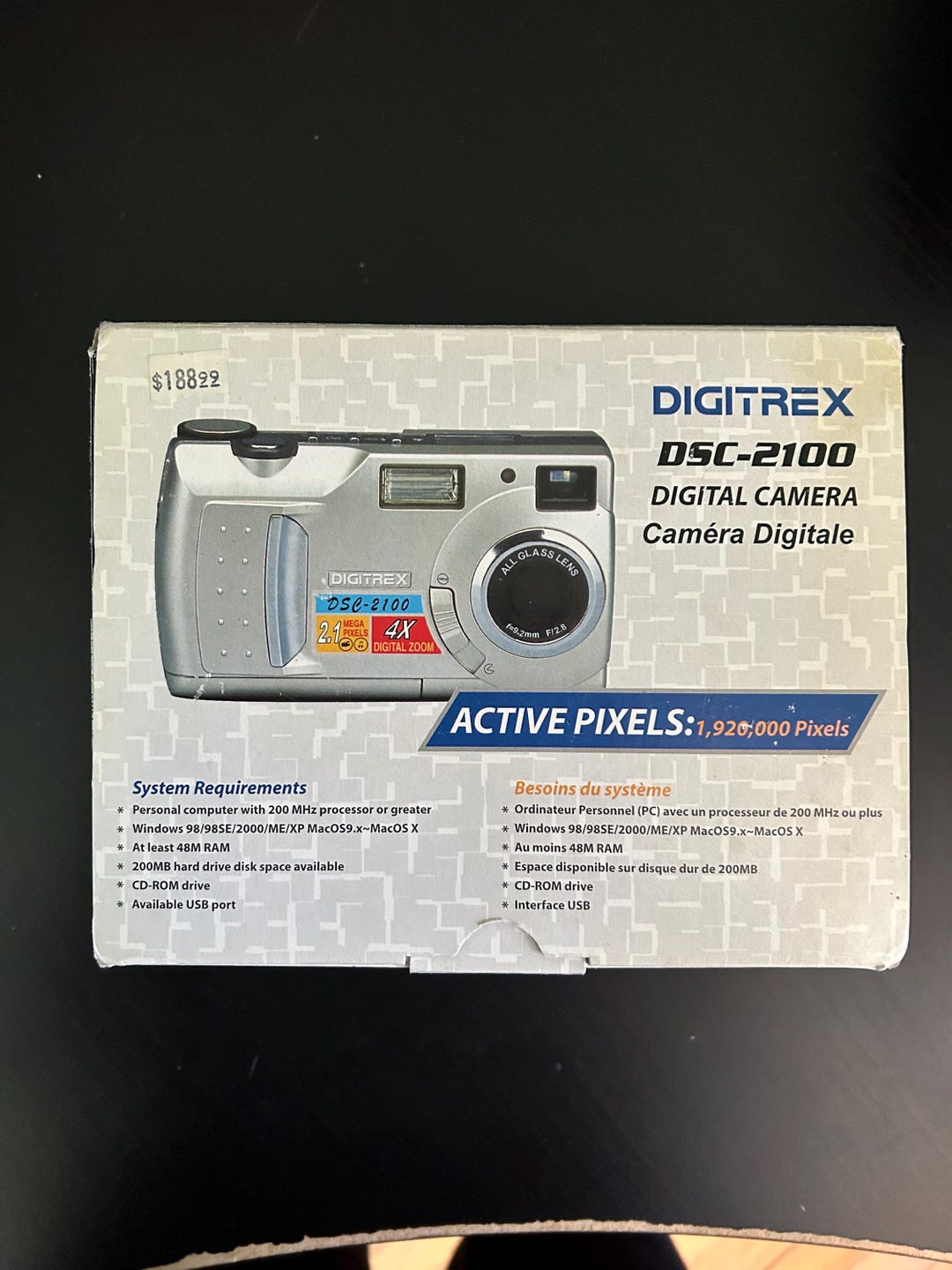 DIGITREX Model DSC-2100 2.1 MP Compact Digital Camera With Case in ...