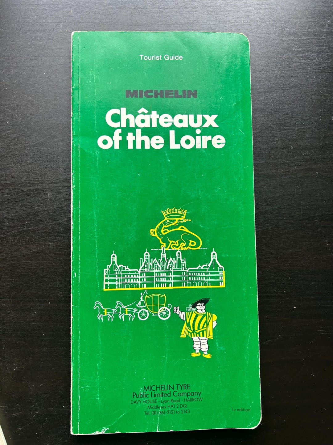 1st Edition Michelin Tyre Tourist Guide: Chateau of the Loire Paperback ...
