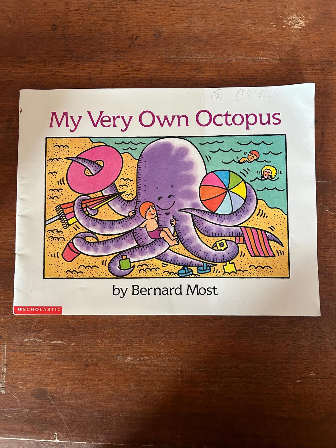 My Very Own Octopus by Bernard Most (1991) Children's Paperback Book - Etsy