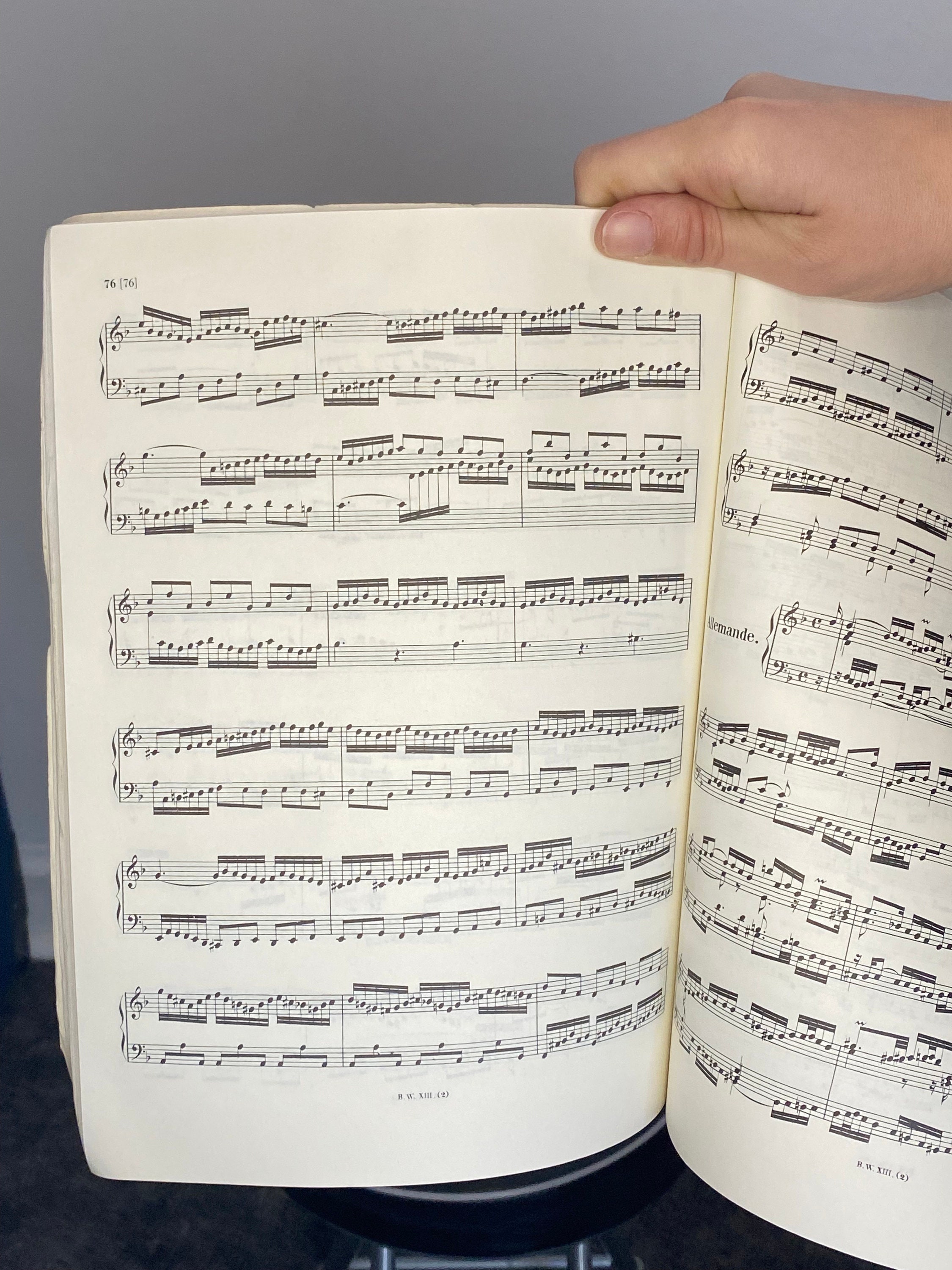 Vintage Johann Sebastian BACH Keyboard Music Paperback Book - Etsy