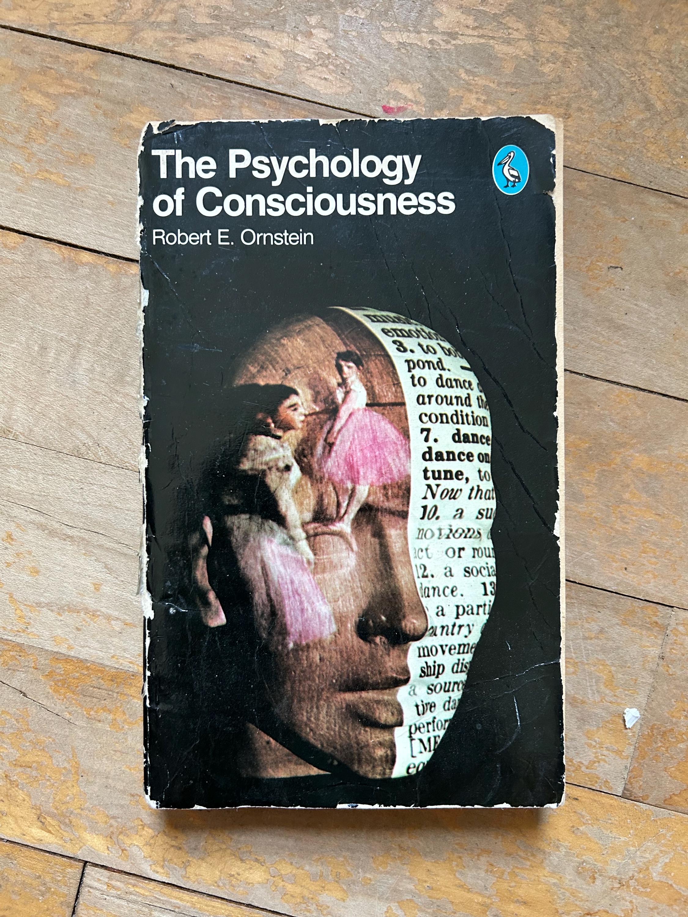 1981's the Psychology of Consciousness by Robert E.ornstein Vintage Novel Paperback - Etsy