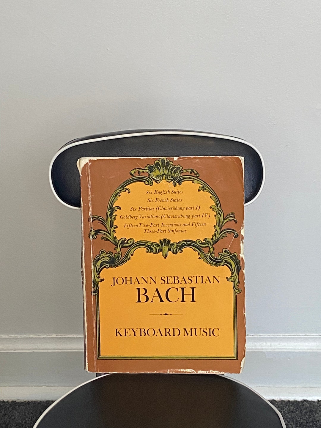 Vintage Johann Sebastian BACH Keyboard Music Paperback Book - Etsy