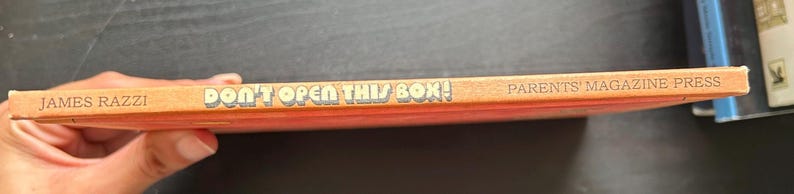 1973's Children's Book "don't Open This Box!" by James Razzi Hardcover ...