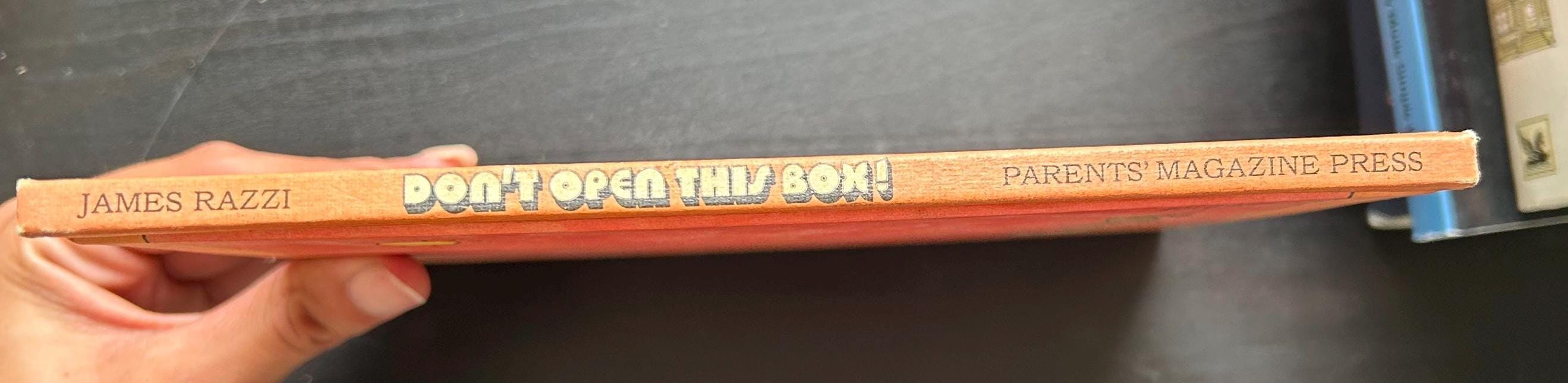 1973's Children's Book "don't Open This Box!" by James Razzi Hardcover ...