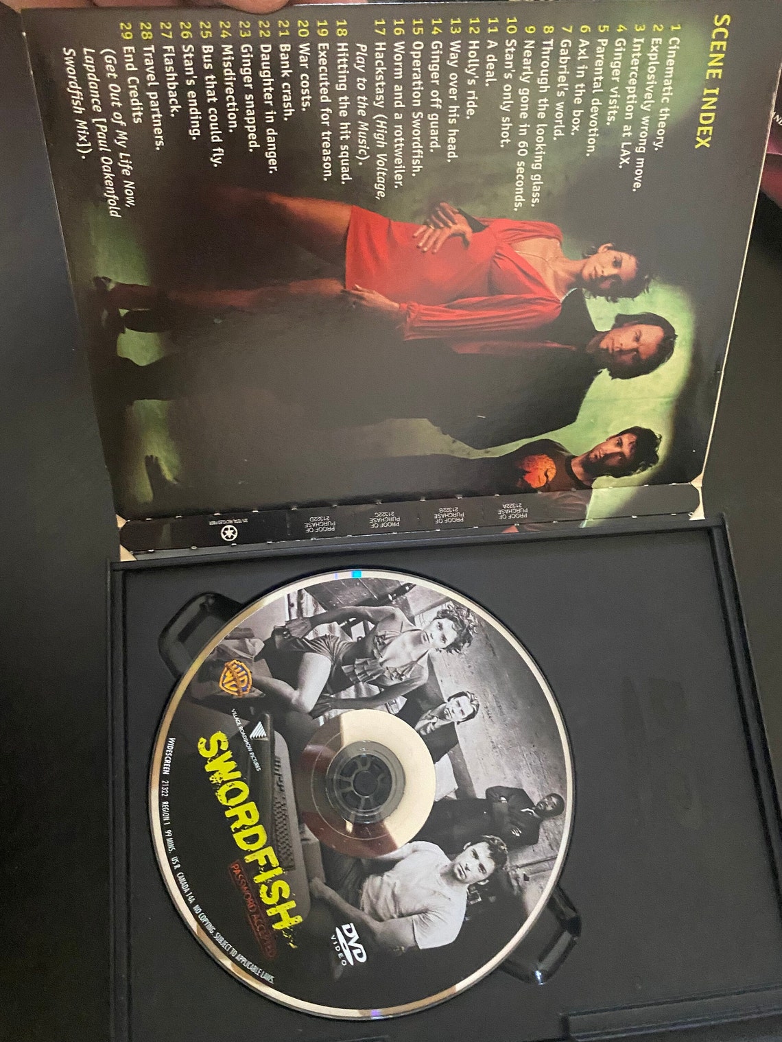 Swordfish Vintage DVD With Original Snap Case Collectible - Etsy