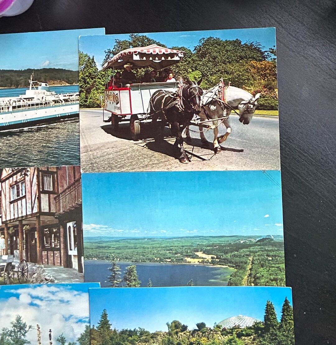 12 Unused Vintage Postcards British Columbia Victoria - Etsy