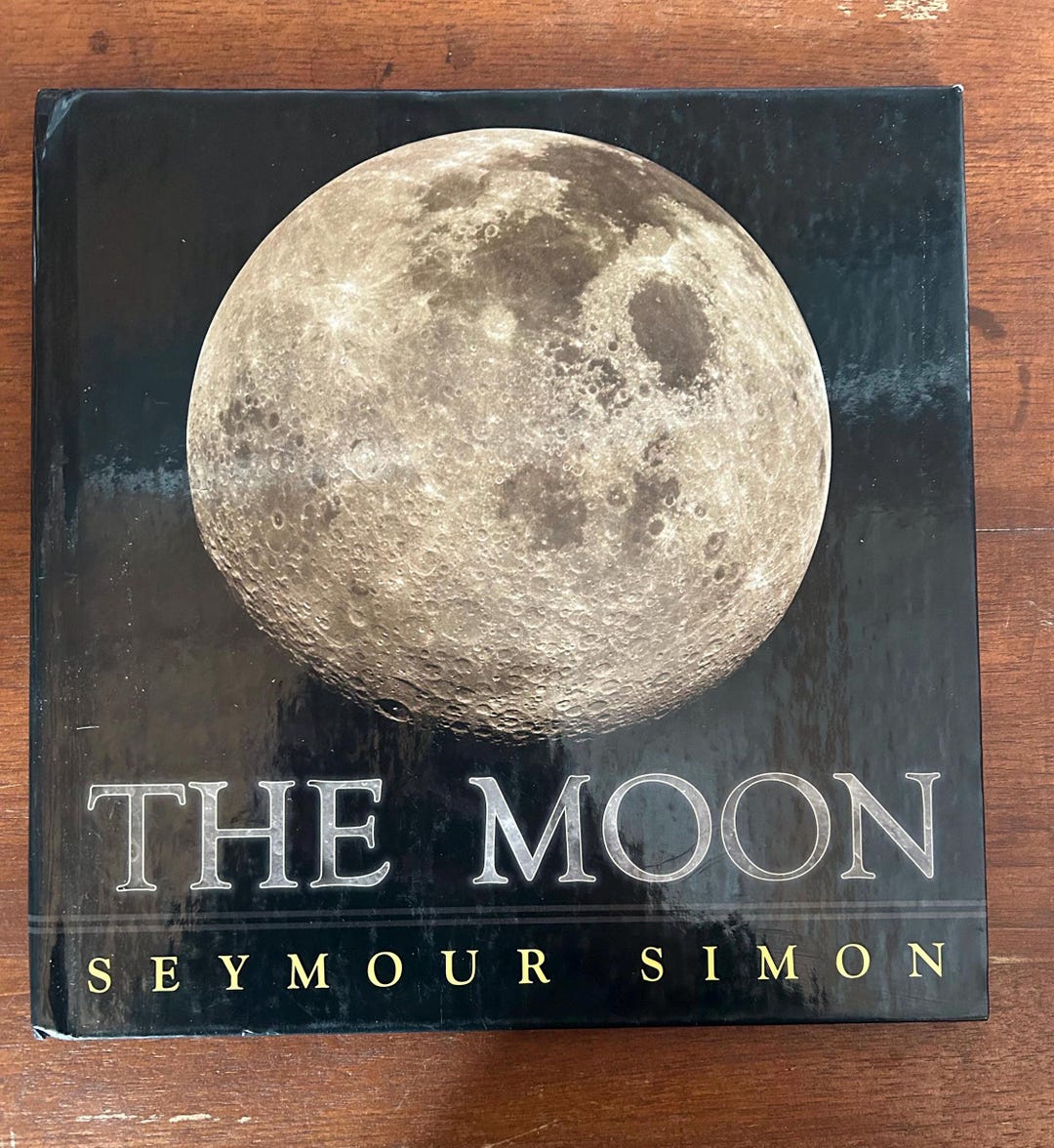 The Moon Hardcover Book by Seymour Simon (2003) - Etsy