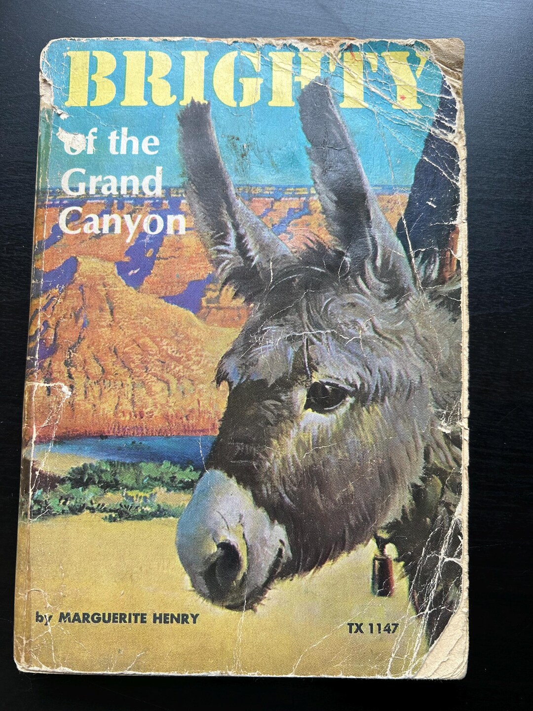 Vintage 1960's "brighty of the Grand Canyon" by Marguerite Henry - Etsy