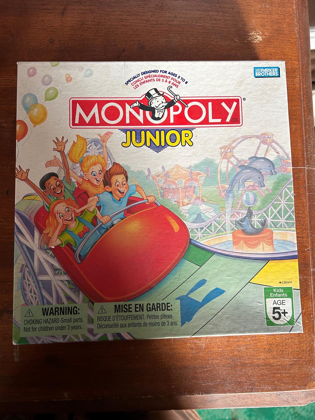 Vintage 1996 Monopoly Junior With Original Box and Game Pieces - Etsy