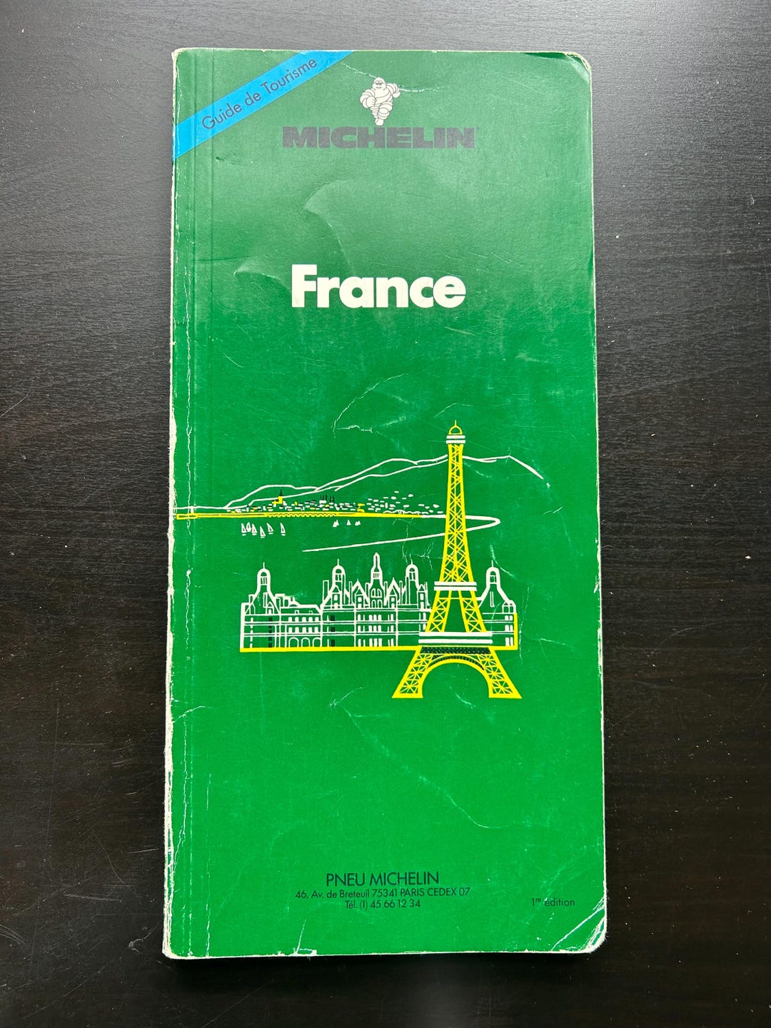 1st Edition Michelin Tyre Tourist Guide: France Paperback Book - Etsy