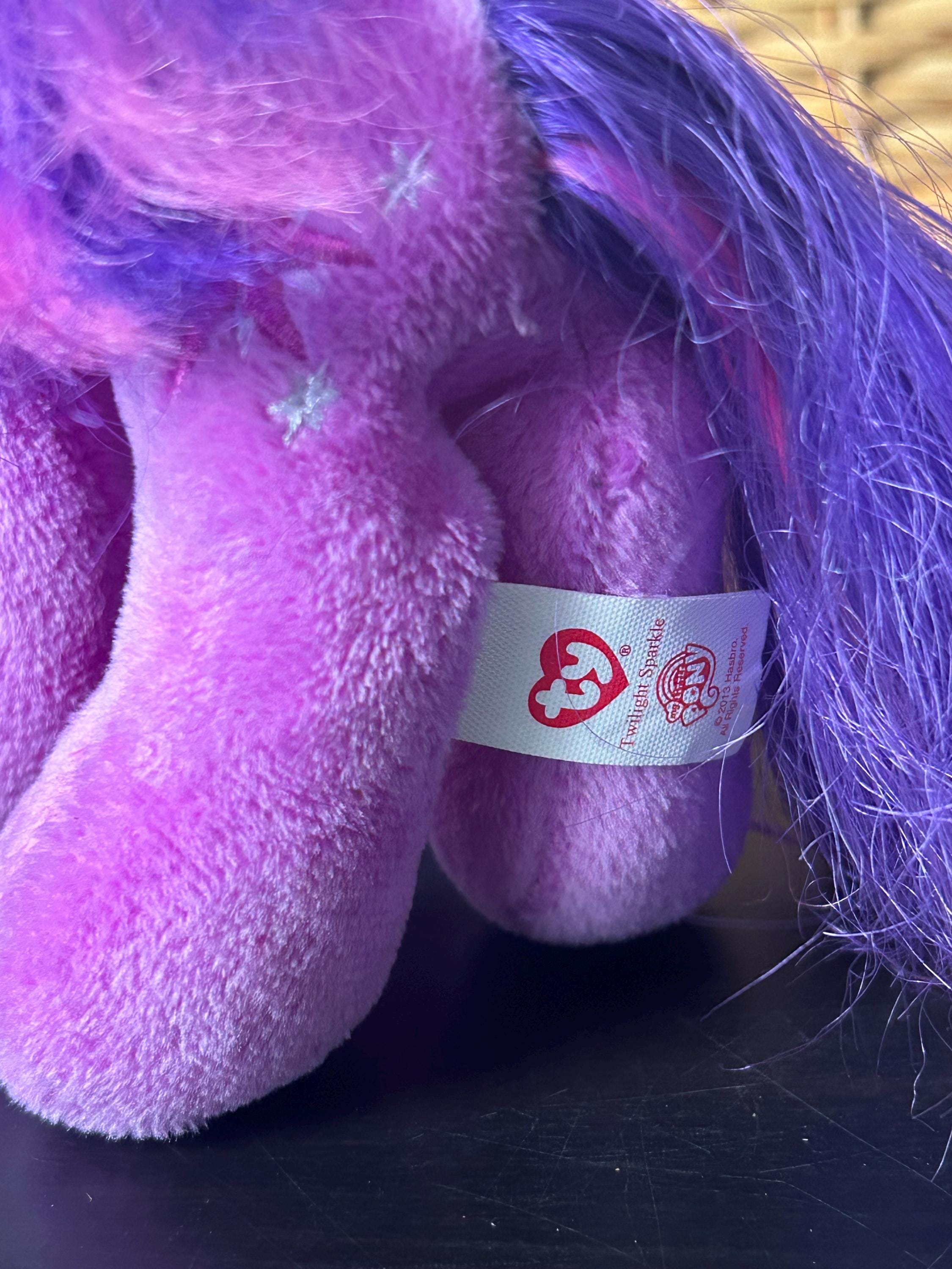 My Little Pony Plush Toy Twilight Sparkle Ty Soft Animal Figure Hasbro ...