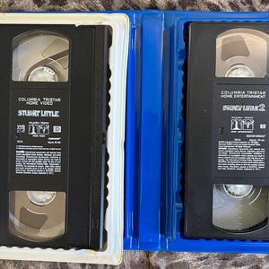 Stuart Little 1 & 2 Movies VHS Tapes Classic Family Films - Etsy