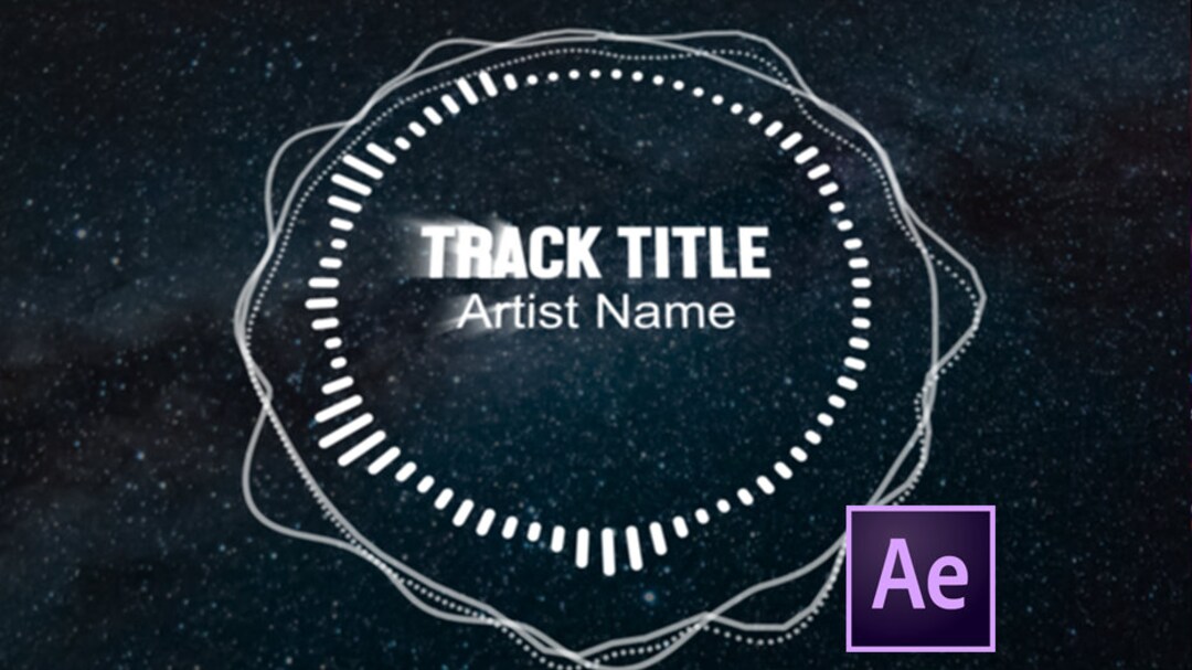 3D Reactive Music Visualizer Audio Spectrum After Effects Add Your Own Music Visualizer 002 - Etsy