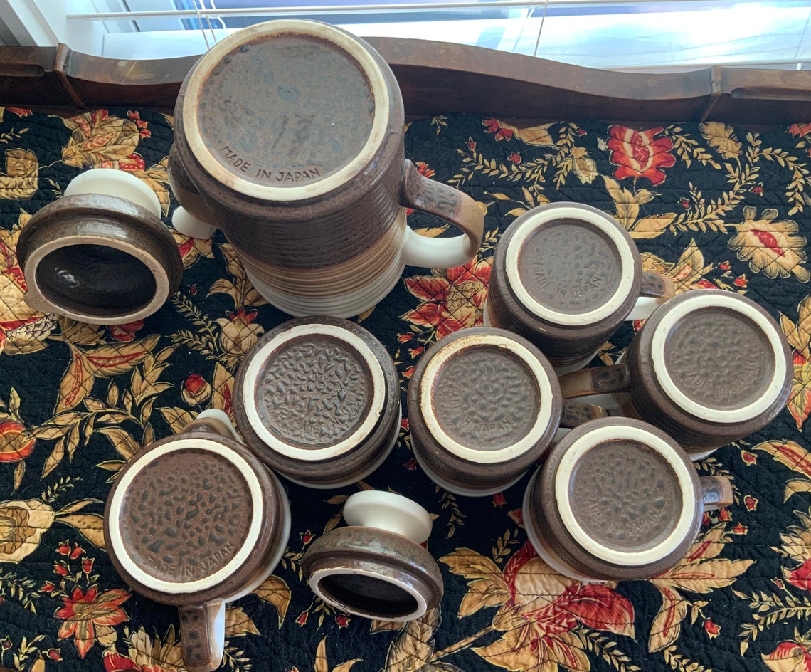 Vintage Genin-trudeau Made in Japan Pottery Tea Set for Four - Etsy Canada