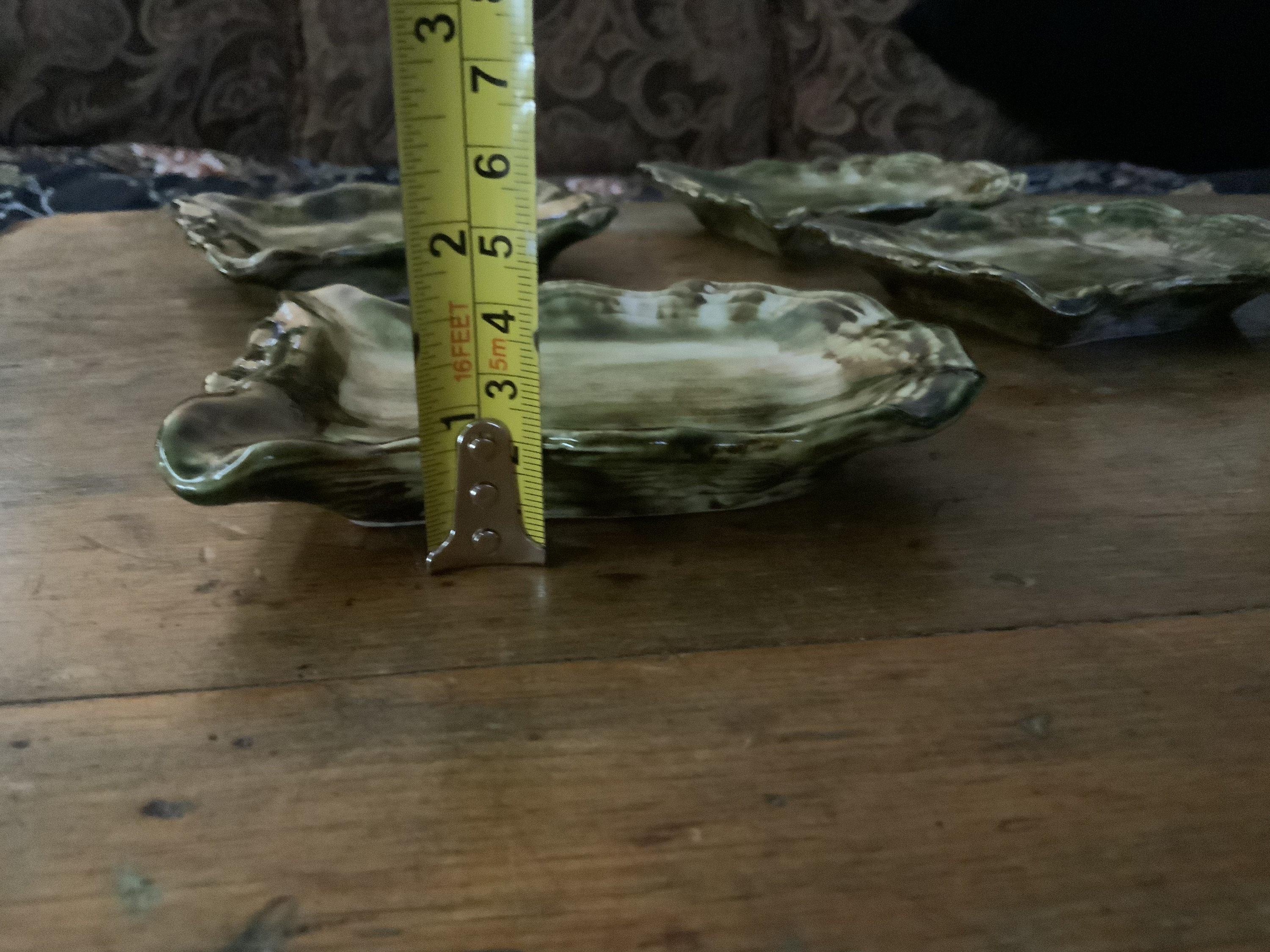 Wonderful Japanese Conch Shell Green Pottery Cups and Saucers - Etsy