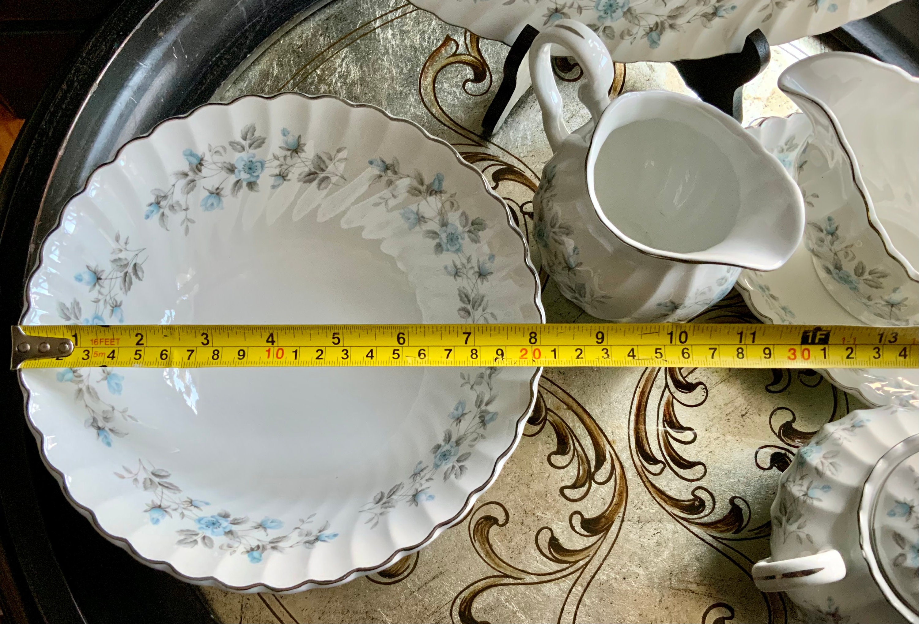 Hard to Find Johnson Bros Snow White Regency Serving Set ~ Serving ...