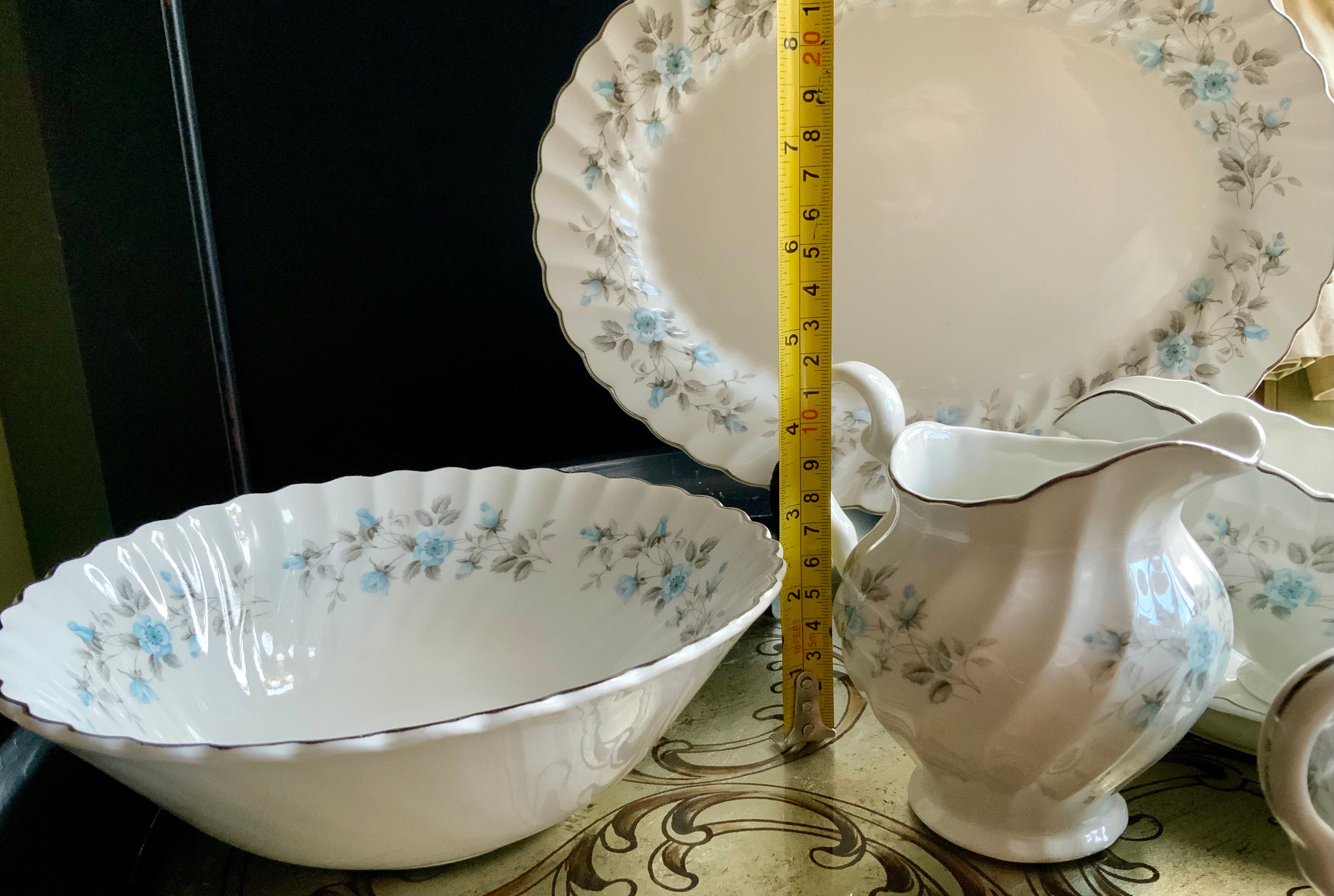 Hard to Find Johnson Bros Snow White Regency Serving Set - Etsy