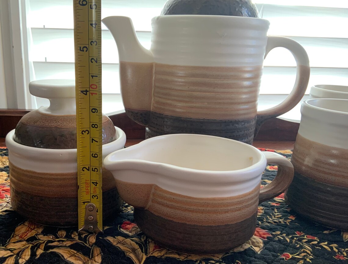 Vintage Genin-trudeau Made in Japan Pottery Tea Set for Four - Etsy Canada