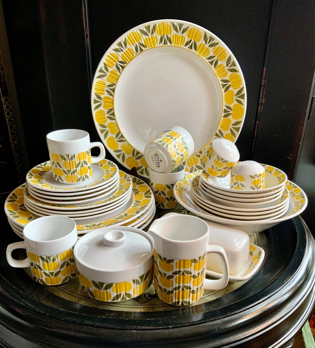 Marvellous 1960s Mikasa Mikan Narumi Dinnerware Set Jonas - Etsy Canada
