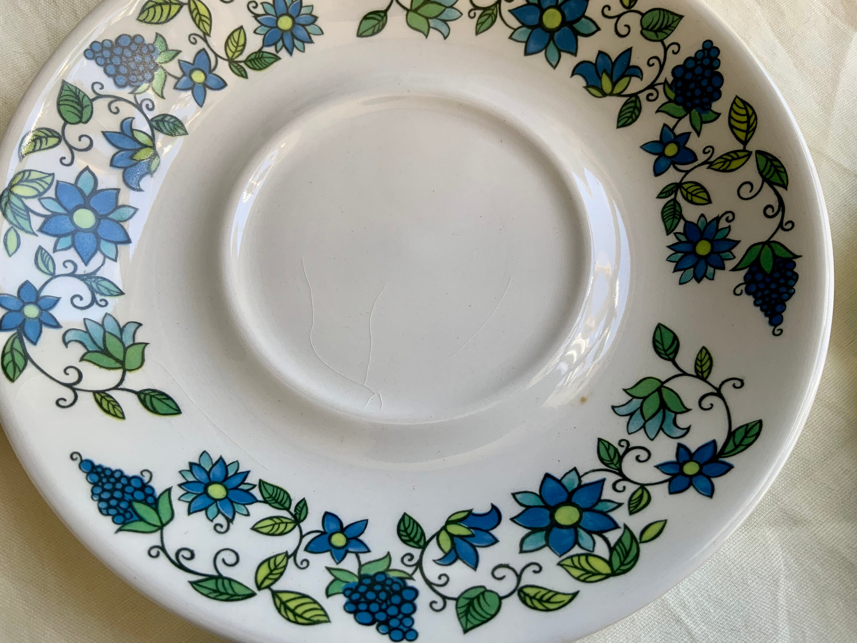 Set of 4 Super Rare Ridgway Kew Pattern Cups and Saucers Made in ...