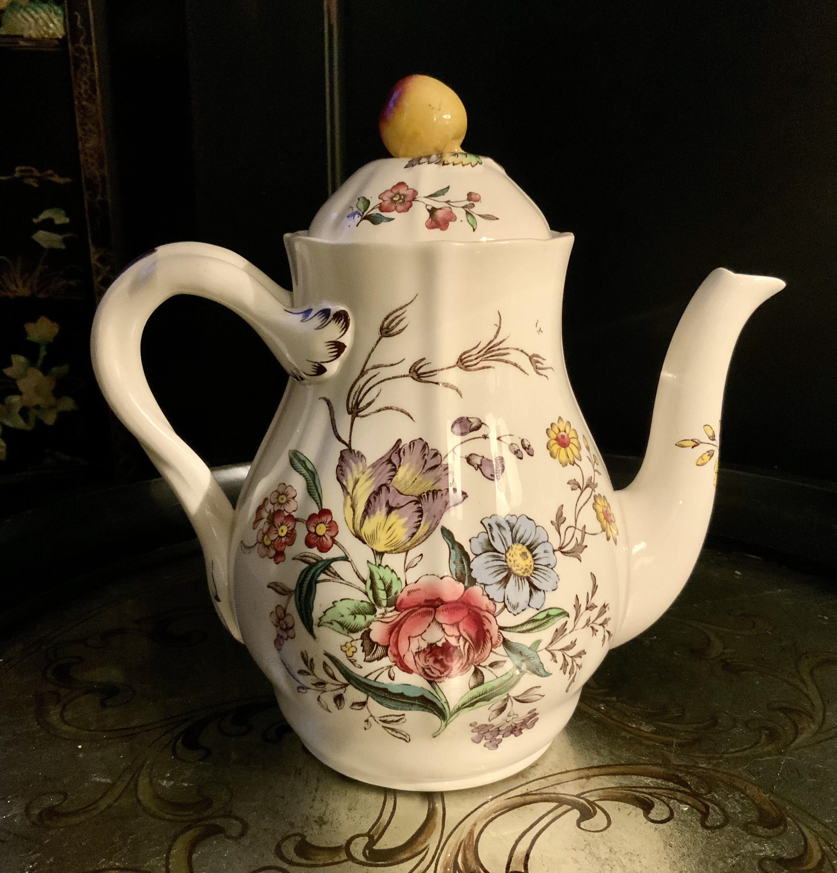 Wonderful Copeland Spode Gainsborough Coffee Pot/tea Pot Great Britain ...