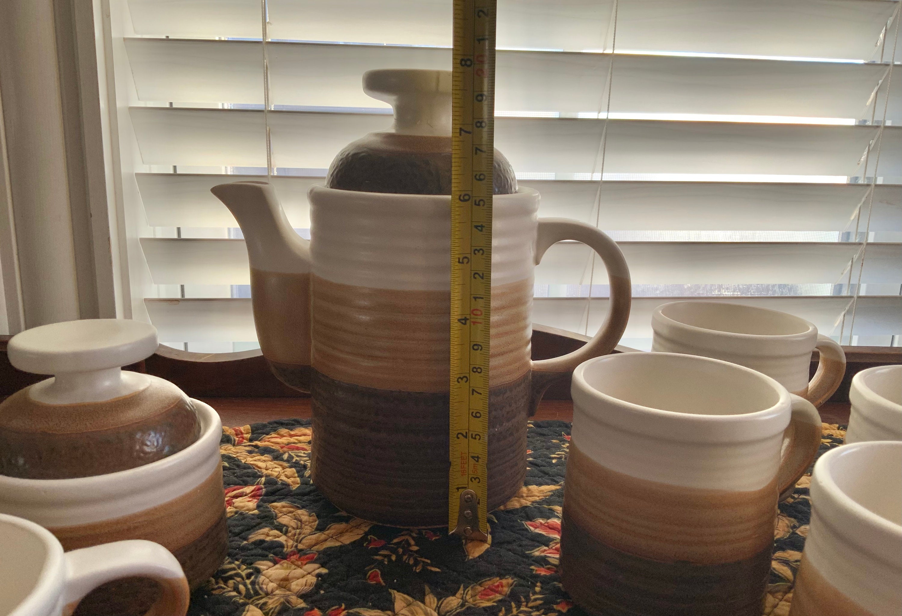 Vintage Genin-trudeau Made in Japan Pottery Tea Set for Four - Etsy Canada